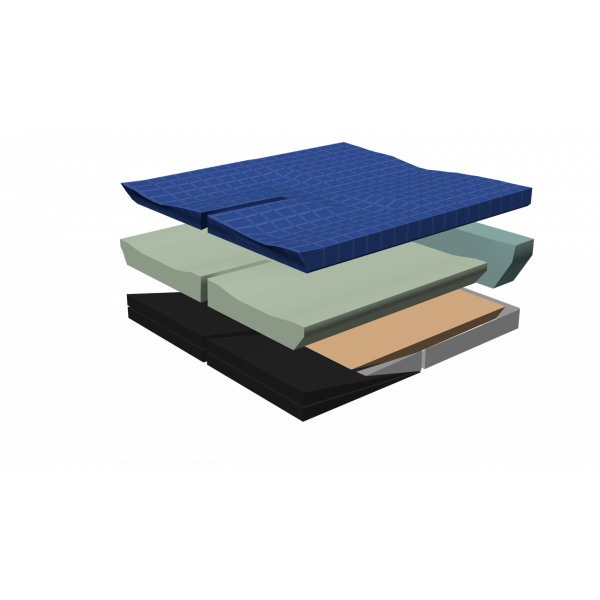 Blake, Geo-Matrix Split Cushions - Liberty Care Mobility