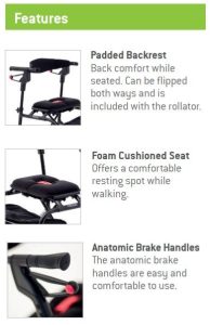 HumanCare, neXus 3 Rollator - Liberty Care Mobility